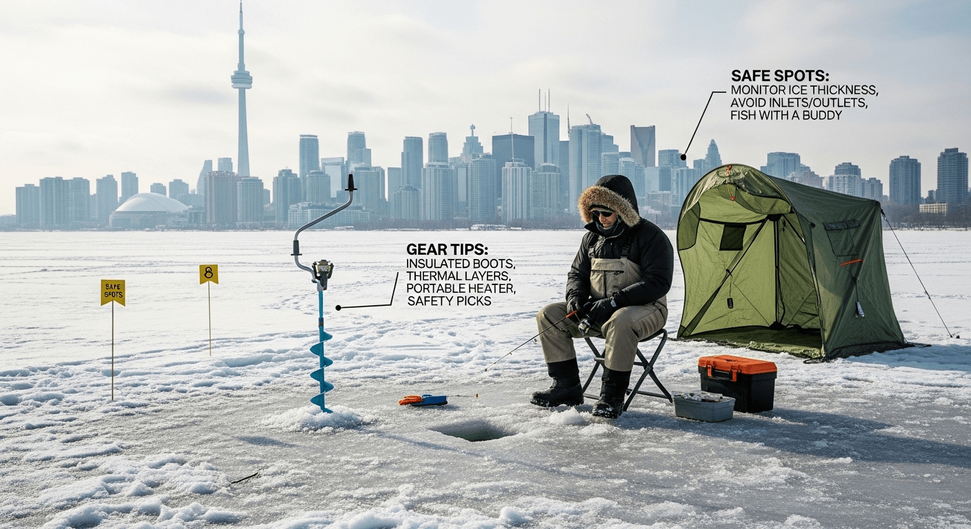 Toronto Fishing Guide: Ice, Salmon, Shops & Top Spots Nearby